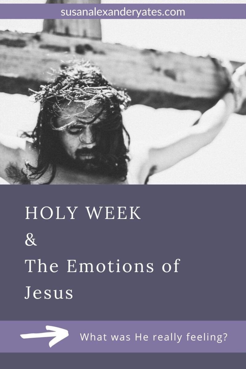 Holy Week and the Emotions of Jesus - Susan Alexander Yates